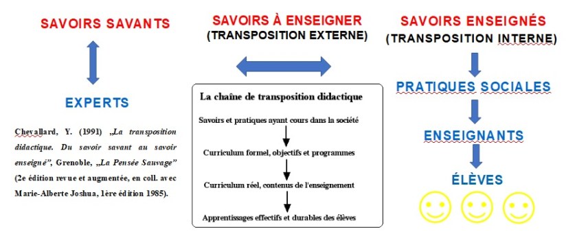 La transposition didactique – Virginia Brăescu